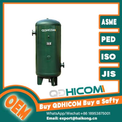 China Durable Air Holding Tank Welded Carbon Steel Vertical Receiver Tank For Machinery Operations for sale