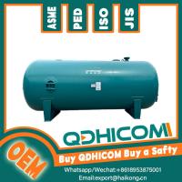 China Horizontal Air Receiver Tank / Durable Air Storage Tank for Pneumatic Tool Applications for sale