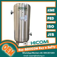 China Vertical Compressed Air Reserve Tank SS316L For Cleanroom Environments for sale