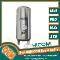 China Vertical Receiver Tank Stainless Steel Compressed Air Buffer Tank For Electronics Assembly for sale