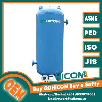 China Vertical Air Surge Tank Carbon Steel Compressed Air Tank Painted For Workshop Use for sale