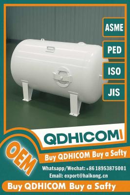China Pneumatic Flow Stabilizer Horizontal Receiver Tank Durable Steel Air Tank For HVAC Support for sale