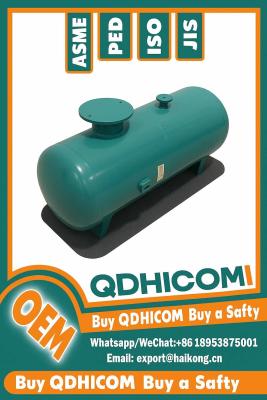 China Hygienic Air Stabilizer Horizontal Receiver Tank Carbon Steel For Beverage Production PED Approved for sale
