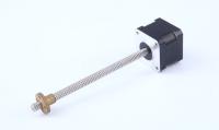 China Nema 17 Ball Screw Stepper Motor 7.5kg.Cm 500VAC For 1minute for sale