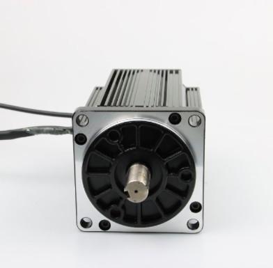 China Round 4 Pole Nema 23 Brushless Motor 107mm 4000rpm For CNC Machine for sale