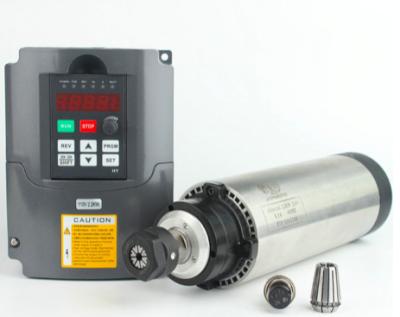 China 400HZ Air Cooled cnc Spindle Motor 24000rpm 80mm Er20 for Cnc for sale