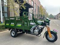 China Durable 3 Wheel Cargo Motorcycle 1.8m x 1.3m Open Body with Drum Brake for sale