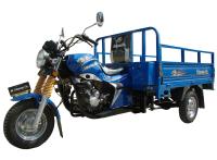 China Blue Fuel Motor 150CC Cargo Tricycle with 800kg Load Capacity and 144.6ml Engine for Commercial Transport for sale