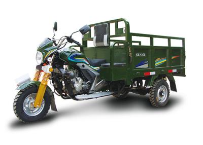 China Army Green 150CC Cargo Tricycle Heavy Delivery Van with 880kg Load Capacity and 60km/h Speed for sale