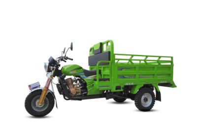 China Green Three Wheel Cargo Motorcycle 150cc with 1000kg Load Capacity and 65km/h Speed | Commercial Transport Vehicle for sale