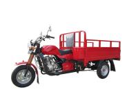 China Red Air Cooling 150CC Cargo Tricycle with 800kg Load Capacity and 60km/h Max Speed for Commercial Transport for sale