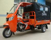 China 150CC Gasoline Cargo Tricycle with Cabin - 800kg Load Capacity, 60km/h Max Speed for Commercial Transport for sale