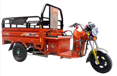 China Electric Three Wheel Cargo Motorcycle With Two Seats 300KG Loading Weight for sale