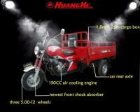 China 150cc Motorized Cargo Tricycle with 500kg Load Capacity and 60km/h Speed for Commercial Transport for sale