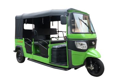 China 7 Seater Electric Tuk Tuk Tourist Van 4000W Motor 76.8V Lithium Battery Passenger Tricycle for sale