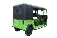 China 7 Seater Electric Tuk Tuk Tourist Van 4000W Motor 76.8V Lithium Battery Passenger Tricycle for sale