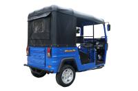 China Electric Three Wheeler Tuk Tuk 4000W 76.8V Lithium Battery Four Seater Cargo Tricycle for sale