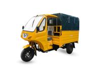 China Good Appearance Cargo Motor Tricycle 197cc with 2000kg Load Capacity and Steel Frame Construction for sale