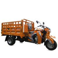 China 250CC Electric Cargo Tricycle with 800kg Load Capacity and 60km/h Speed - Double Rear Wheel Industrial Transport for sale