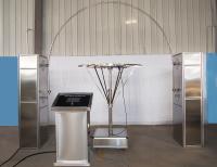 China IPX3 IPX4 Splash Water Test Chamber / Lab Testing Equipment With Oscillating for sale