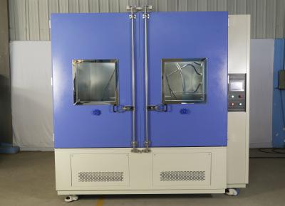 China Automatic Water Spray Test Chamber Rain Test Chamber 14L - 16L/Min Water Flow Rate for sale