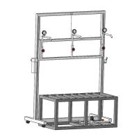 China SUS304 Stainless Steel Rain Spray Test Chamber UL 50E for sale