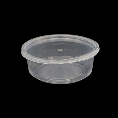China 8 Inch Eco Friendly PP Deli Container Transparent Blister Bowl For Small Takeout Meals for sale