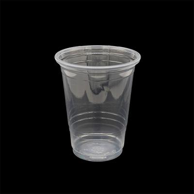 China Clear PP Drink Cups Disposable Bubble Tea Packaging Cups For Outdoor Takeaway for sale