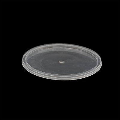 China Food Grade Plastic Packing Covers Spilling Proof Container Lids Customized Size for sale