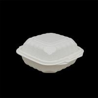 China Pantone Color MFPP Packaging Container Eco Friendly Square Disposable Food Container for sale