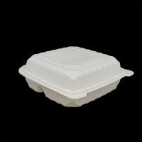 China OEM Color Square MFPP Hinged Container Custom Printed Restaurant Take Out Containers for sale