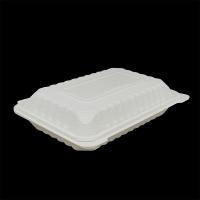 China Customized Color MFPP Hinged Container Rectangular Shape With Lid for sale