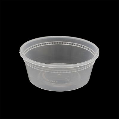 China Customized Printing PP Deli Container 118x47mm Lunch Box For Hot And Cold Food for sale