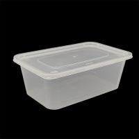 China Convenient Plastic Rectangular Deli Containers PP Food Packaging Container BPA Free for sale