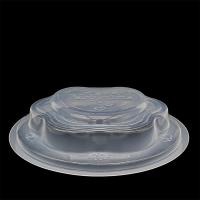 China OEM 1.5kg Capacity PP Cake Container Microwave Safe Jelly Cup For Food Storage for sale