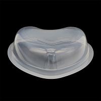 China 2kg Heart Shaped Plastic Jelly Jars Food Grade Custom Size Plastic Cake Containers for sale