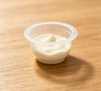 China 40g Stackable Polypropylene Plastic Portion Cups Disposable Jelly Cups Leak Proof for sale