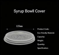 China Custom Size Disposable PP Bowl Lid Clear Polypropylene Food Container Lid for sale