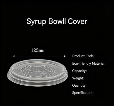 China Custom Size Disposable PP Bowl Lid Clear Polypropylene Food Container Lid for sale