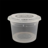 China OEM ODM Disposable PP Food Containers Clear Food Tub Takeaway With Lid for sale