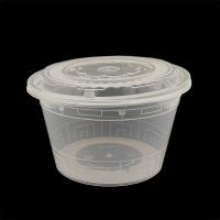 China Clear Design Food Grade PP Food Bucket With Lid Takeaway Food Container OEM for sale