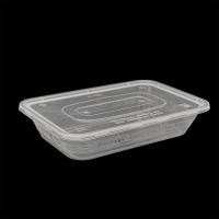 China Low Profile Structure PP Square Plastic Containers Food Storage Customized Size for sale