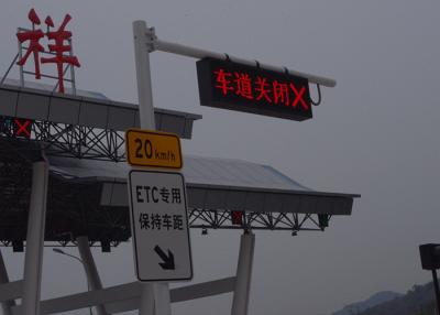 China 3 In1 SMD Lens VMS LED Sign Board Traffic Dynamic Message Signs for sale