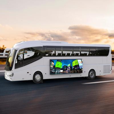 China 1R1G1B SMD1515 Bus Advertising Display Rear Window Mobile Sign for sale