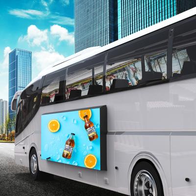 China P3 P4 P5 Bus LED Display Board Low Power Consumption GPS Location for sale