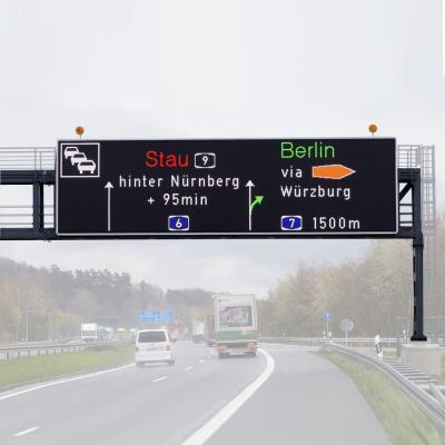 China 12V 24V DC VMS Traffic Signs Digital Board Road Control system for sale
