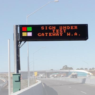 China DIP P20 IP56 variable road signs Full Color Outdoor LED Display for sale