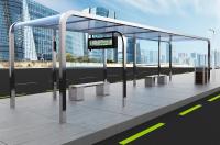 China En12966 LED Passenger Information Displays P3 P8 P10 For Bus Station for sale