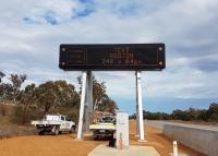 China Electronic Variable Message Signs LED Traffic Display For Motorways Tunnels Bridges for sale