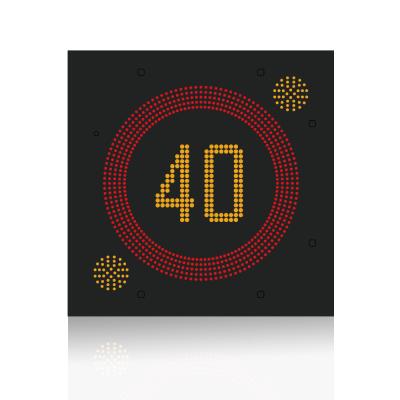 China EN12966 Traffic Speed Sign IP65 Full Color Variable Message Sign for sale
